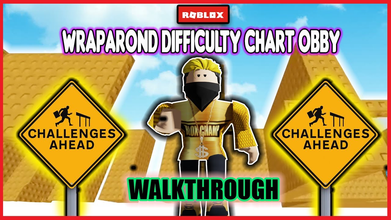 Walkthrough, Wrap Around Difficulty Chart Obby, Roblox - YouTube