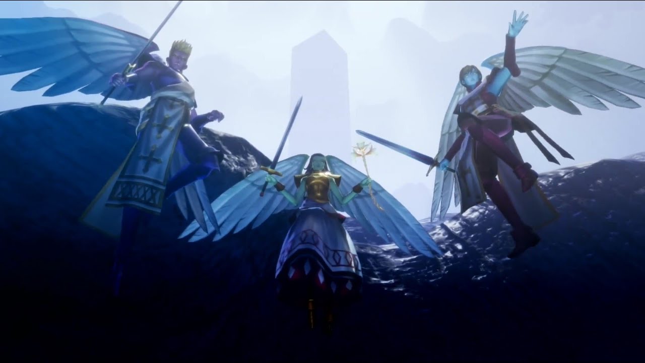 SMT V: Gabriel, Raphael and Uriel. Holy Ring Quest - YouTube