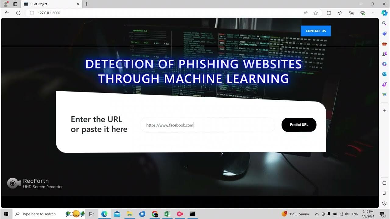 Phishing Detection System | Cyber Security Project | Final Year Project - YouTube