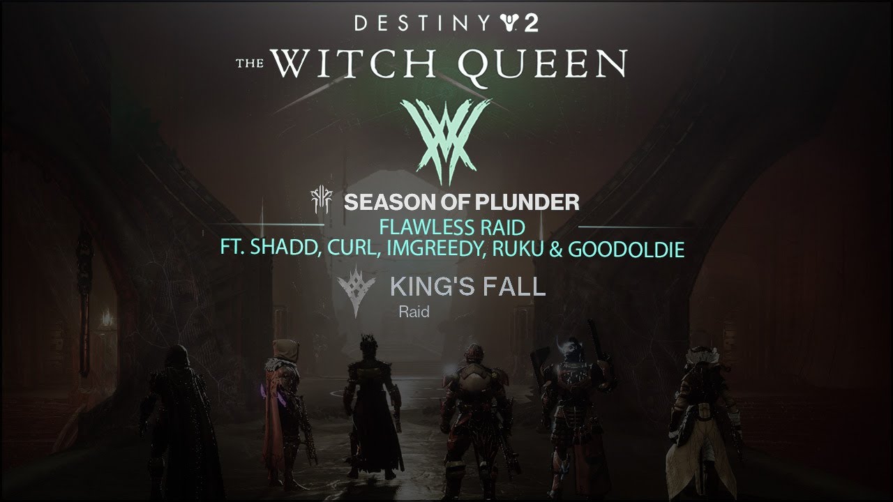 Destiny 2 : Flawless Kings Fall Raid - Season of the Plunder - YouTube