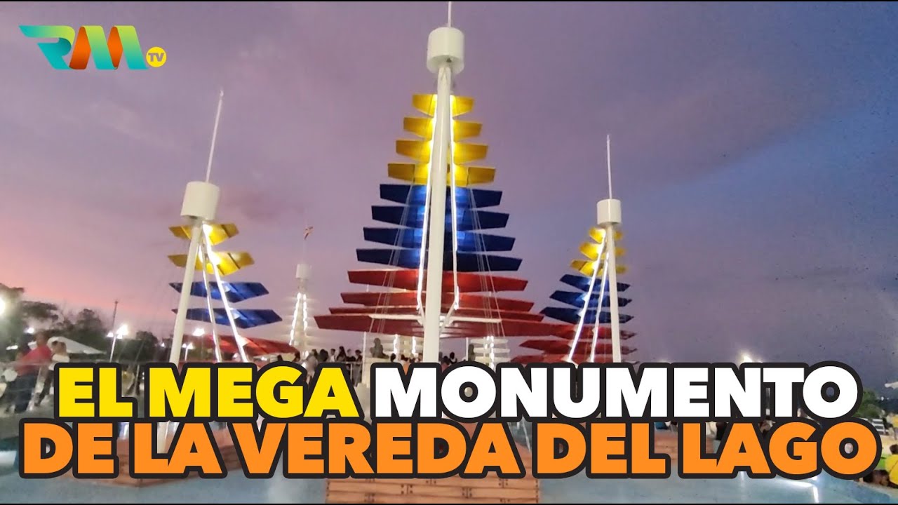 ¡NUEVO MEGA MONUMENTO DE LA BATALLA NAVAL DEL LAGO EN LA VEREDA DEL ...