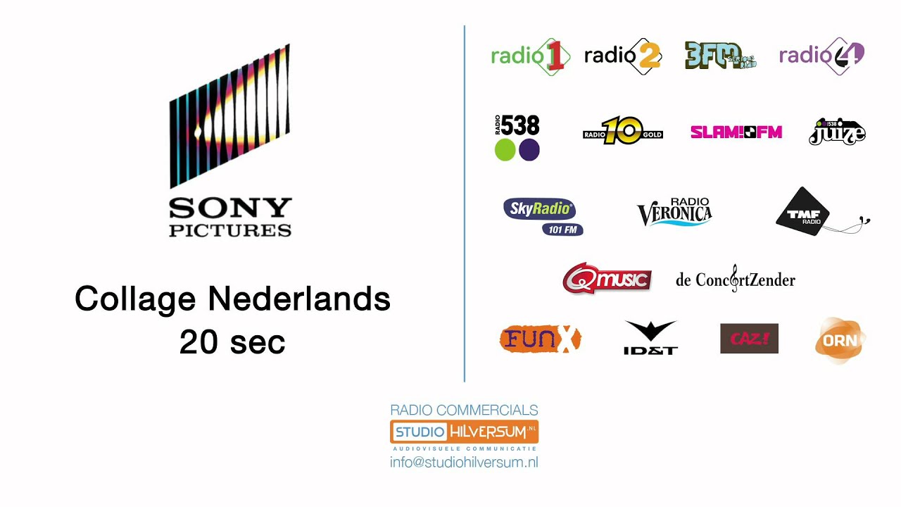 Sony Pictures | Collage Nederlands | Radio spot - YouTube