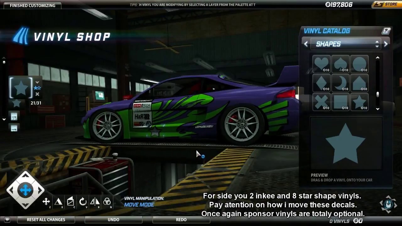 Tutorial: How to make Underground 1 Eclipse in NFS World - YouTube