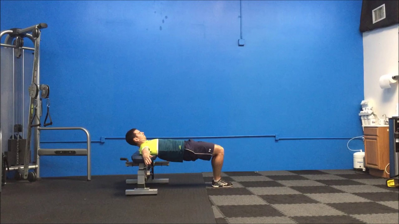 Hip Thrust Hold - YouTube