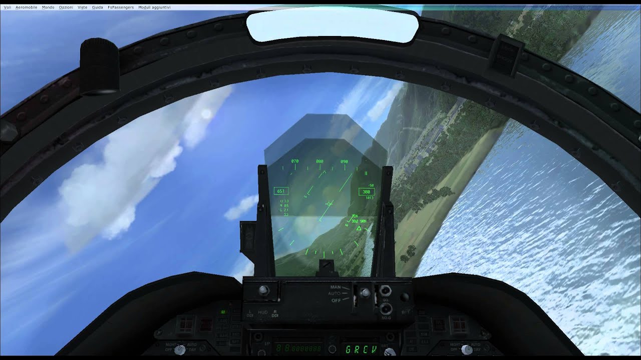 F18 X55 Rhino HOTAS First time super - YouTube