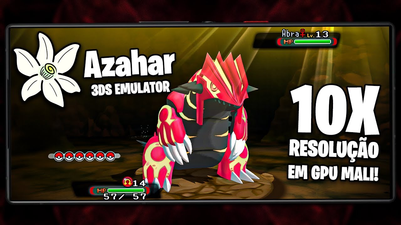 AZAHAR EMULATOR PARA ANDROID ESTÁ ABSURDO! 10X DE RESOLUÇÃO EM GPU MALI ...