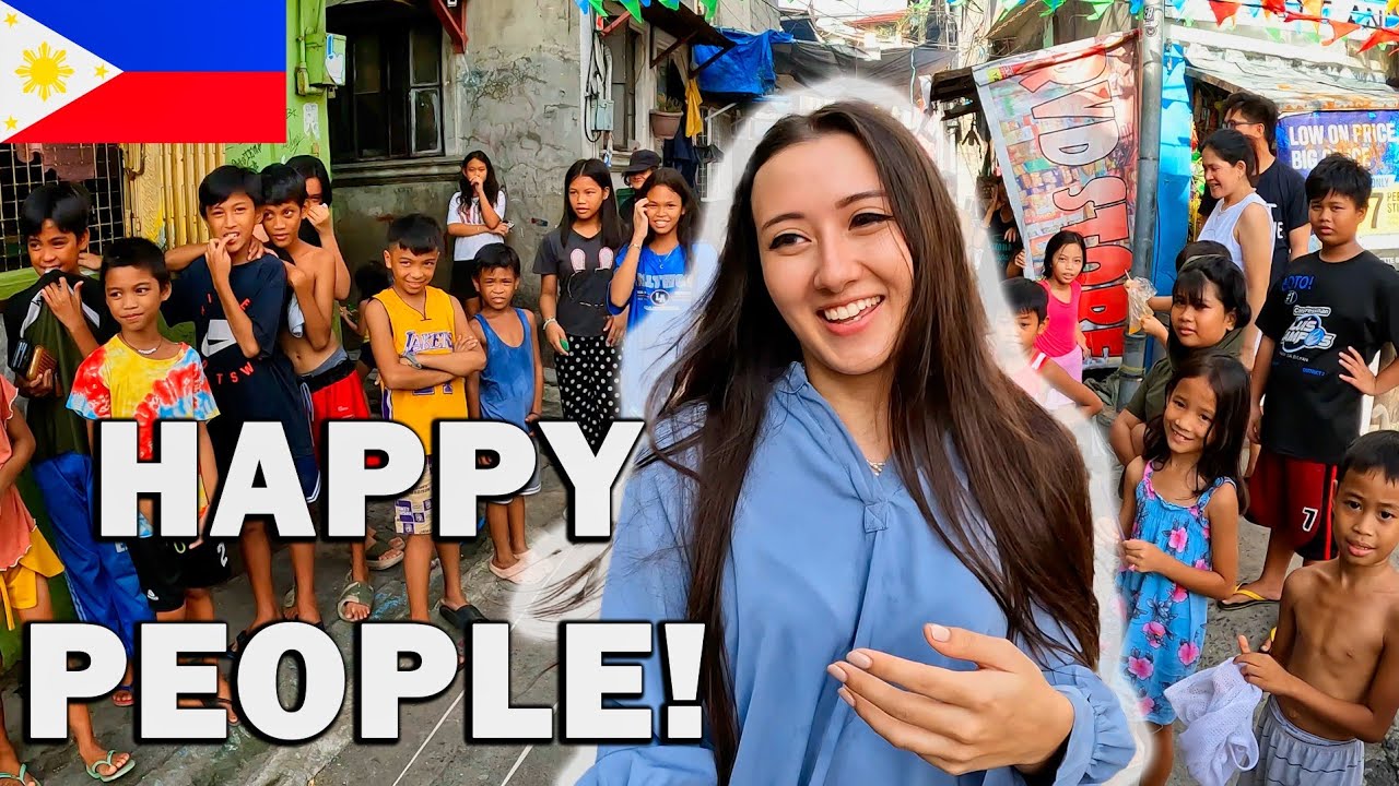 Happiest, Friendliest People In Manila, EMOTIONAL! - YouTube