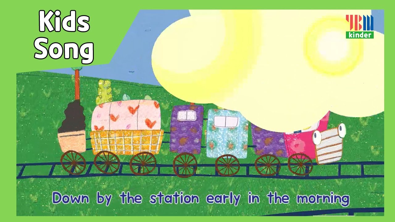 Down by the Station | English Nursery Rhyme | Kids song | YBM Kinder ...