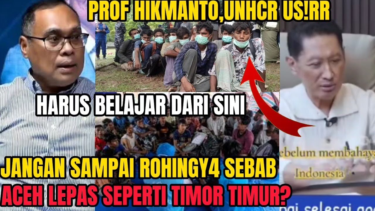 Gass prof ‼️UNHCR di minta Prof Hikmahanto di usir,pak Mardigu,nanti ...
