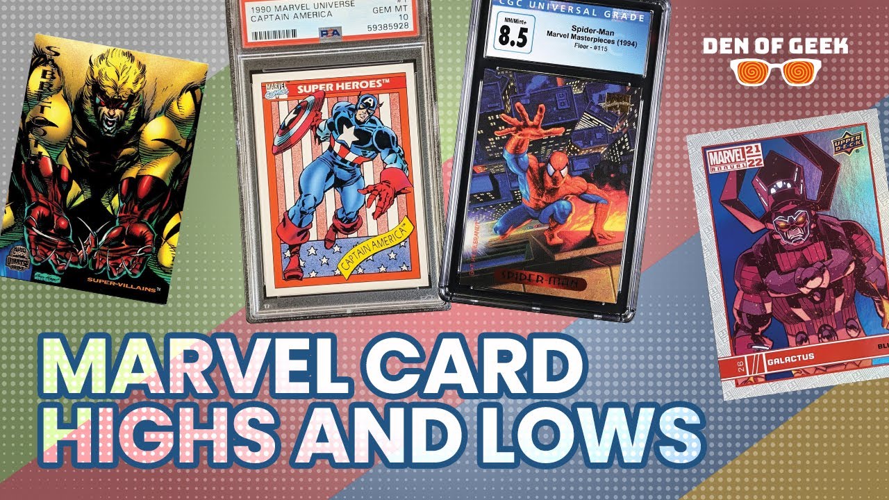 The Highs and Lows of MARVEL TRADING CARDS (90's onward) - YouTube