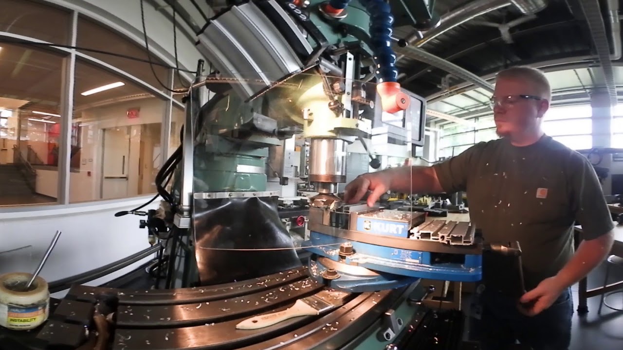 Gaige Machine Shop: K2 Mill (360 Video) NT - YouTube