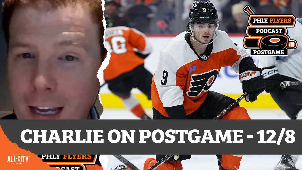 Charlie O’Connor joins the PHLY Flyers Postgame Show (12/8) | PHLY Flyers Podcast - YouTube