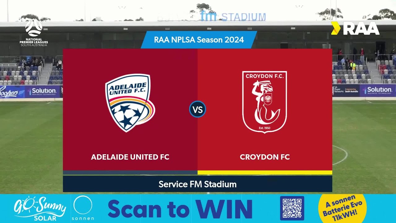 RD15 #RAANPLSA 2024 Highlights | Adelaide United vs Croydon FC - YouTube
