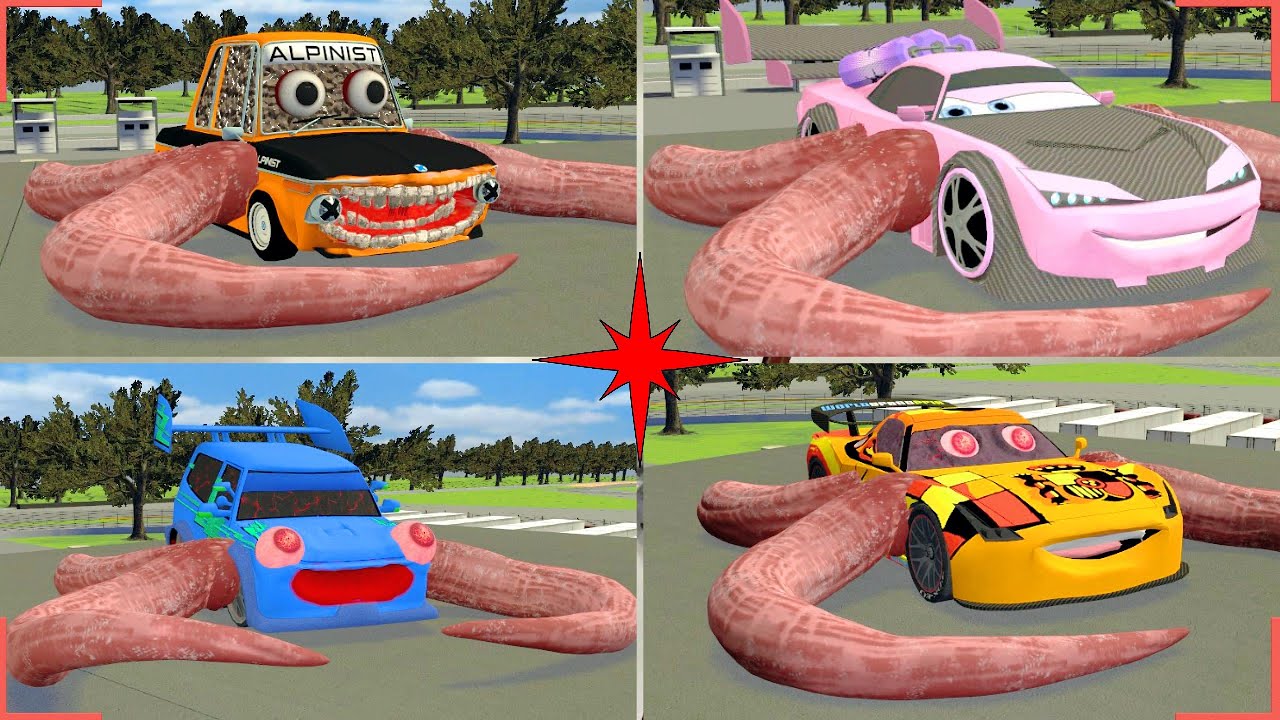 Everything Turned into Car Eater Monsters: Disney Car Eater, Car ...