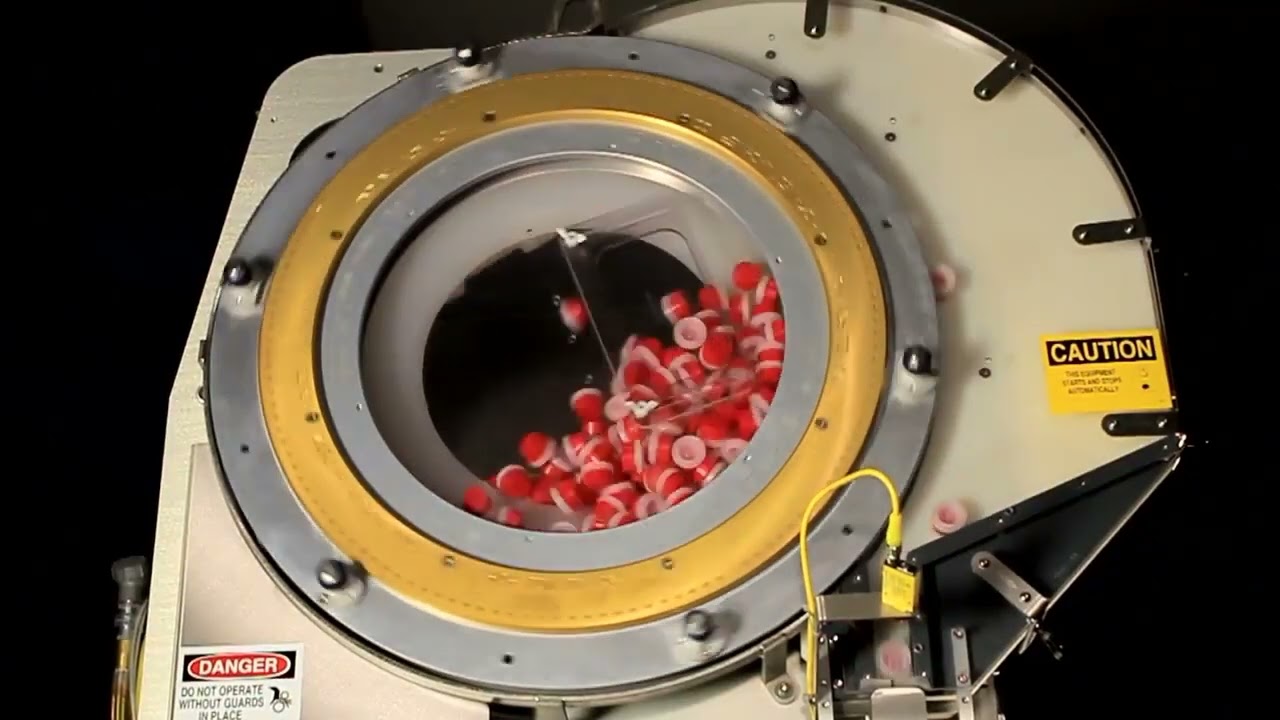 Inline Snap Capper with Rotary Sorter - Explosion Proof Capping ...