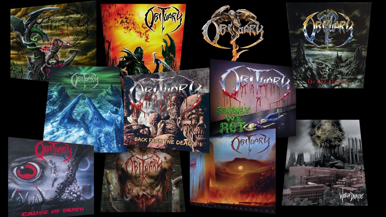 OBITUARY : ranking all 11 studio albums - YouTube