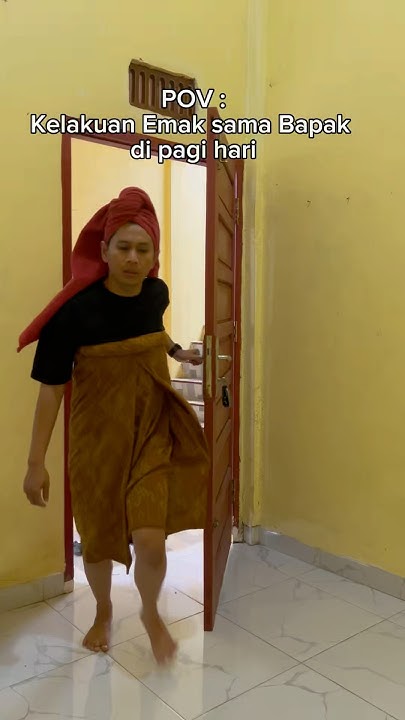 Kelaukan emak bapak siapa nih pagi pagi kayak gini 🤣 - YouTube