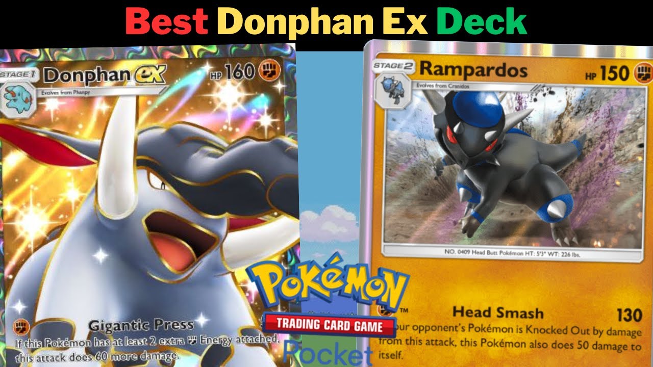 BEST DONPHAN EX DECK Right Now! (with Decklist) - Pokemon TCG Pocket ...