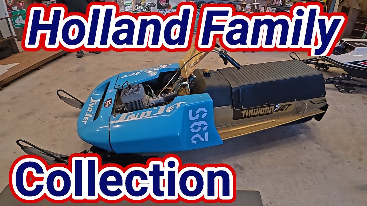 Holland Family Vintage Snowmobile Collection. Vintage Race Sleds and ...