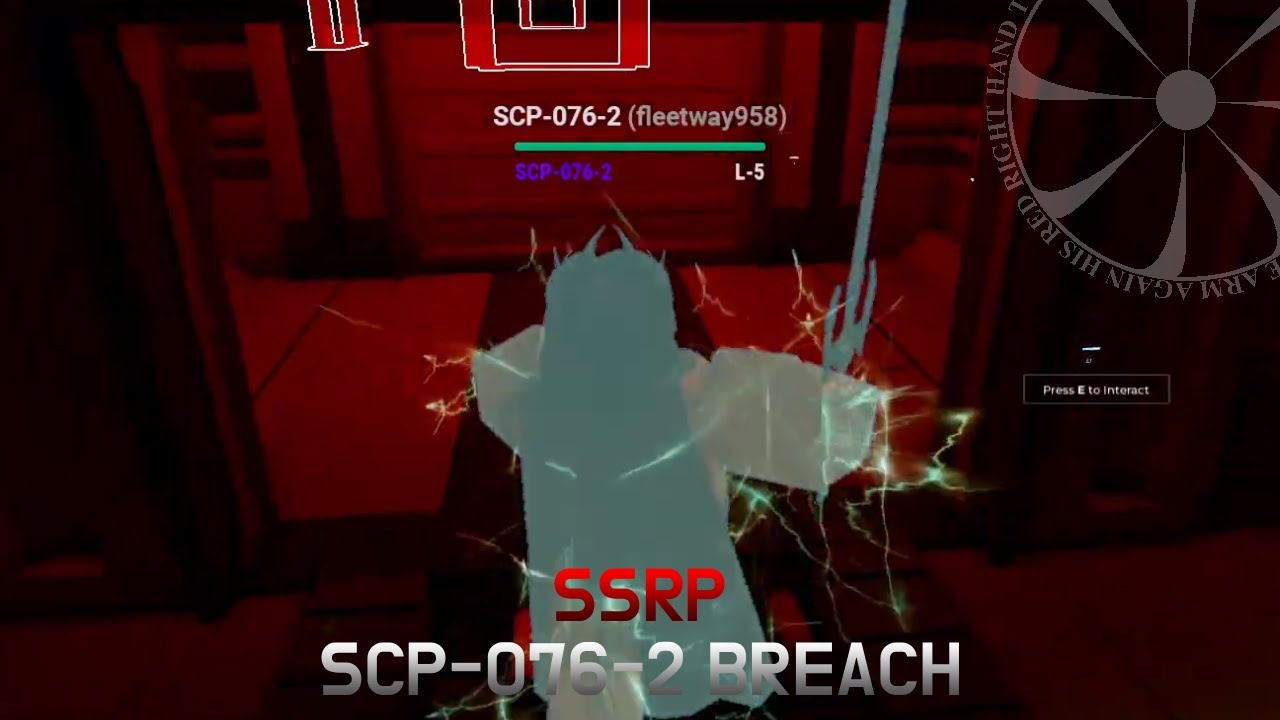 Playing SCP-076-2 in **SCP:SITE ROLEPLAY** - YouTube