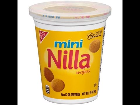 Nilla wafers and the proper way to eat them!! - YouTube
