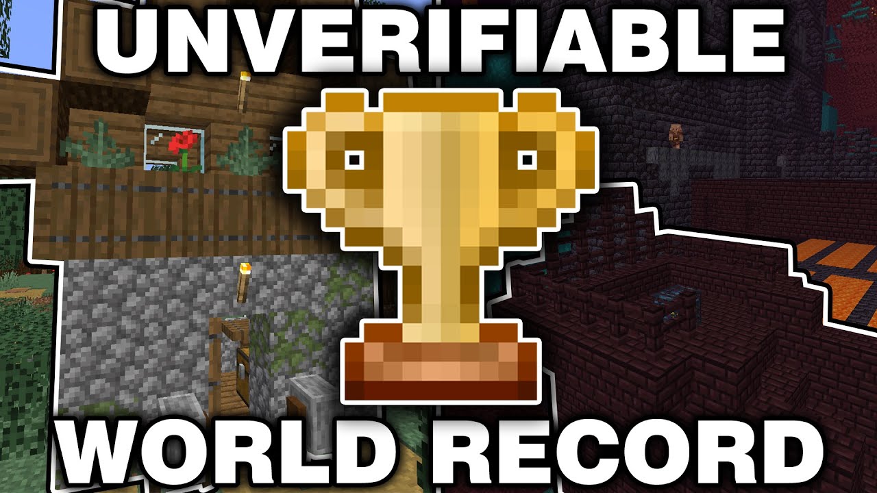 This Minecraft World Record Is INSANE And UNVERIFIABLE?! - YouTube