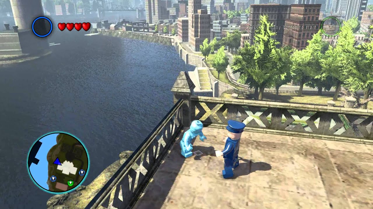 LEGO MARVEL Super Heroes - Iceman Kills Police Officer (1080p) - YouTube