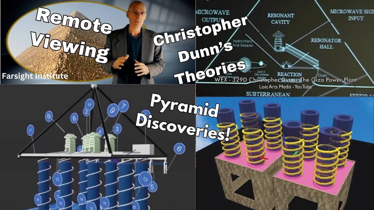 Remote Viewing Egypts New Pyramid Discoveries & Christopher Dunn's ...