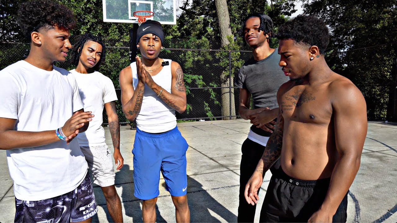 VISION FOUR 5V5 BASKETBALL TAKEOVER *Gets Heated* - YouTube