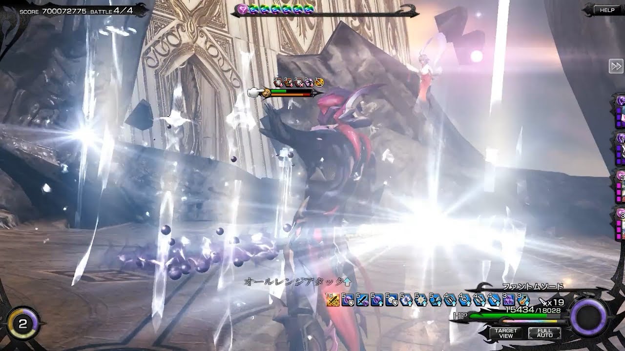 MobiusFF (JP) - Endless War II with HoF Highwind (Lap 14-1) - YouTube