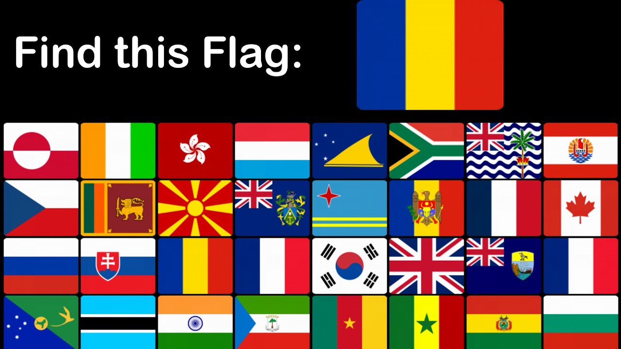 Hard emoji and flags test ever! 99% Fail this test - YouTube