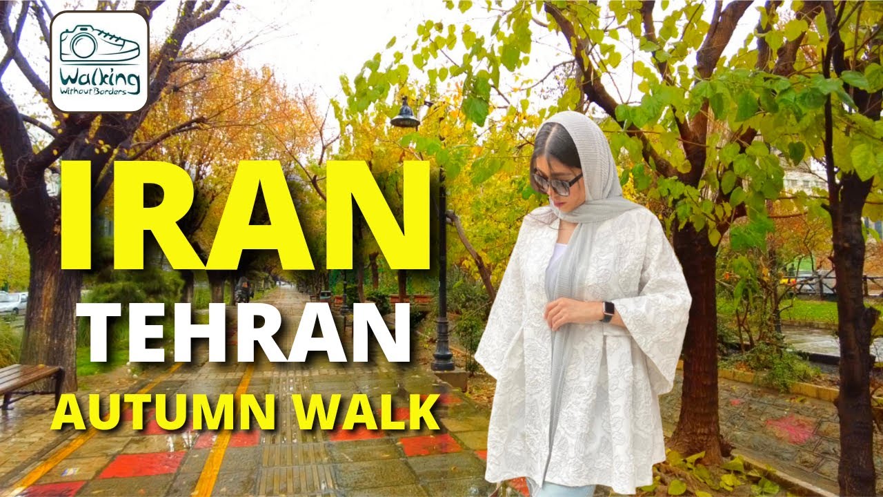 IRAN - Walking In Center Of Tehran 2022 - Autumn Walk In Keshavarz ...