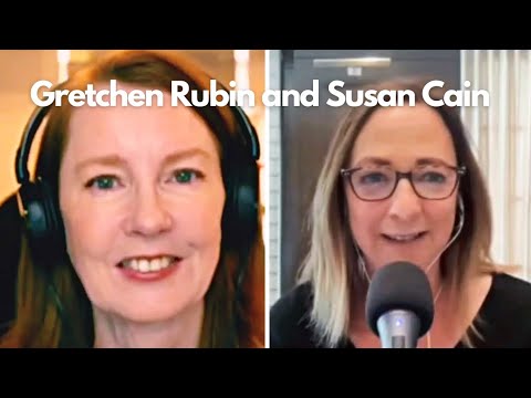 Authors Gretchen Rubin in conversation with Susan Cain on the five ...