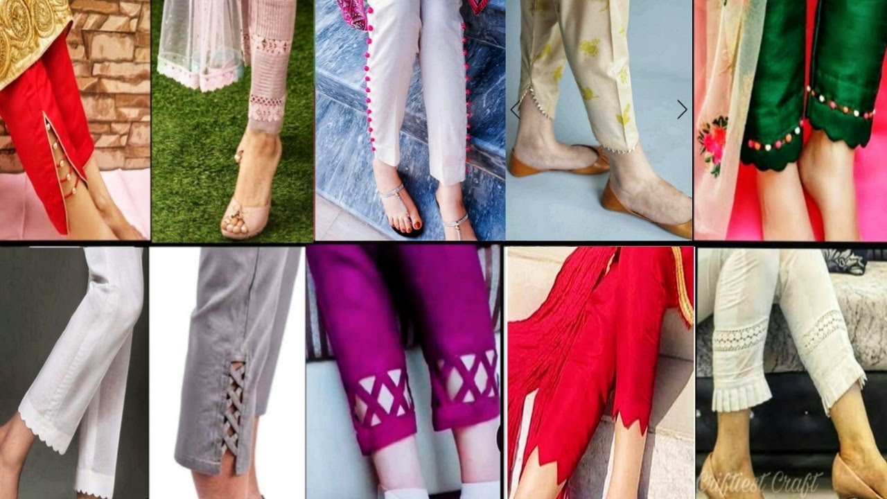 আধুনিক ও স্টাইলিশ সেলোয়ার ডিজাইন 2021//Attractive Pant Salwar design ...