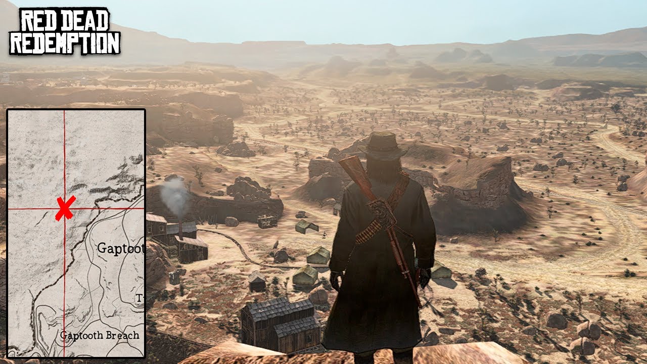 Exploring Beyond the Map Boundaries near Gaptooth Breach | Red Dead ...