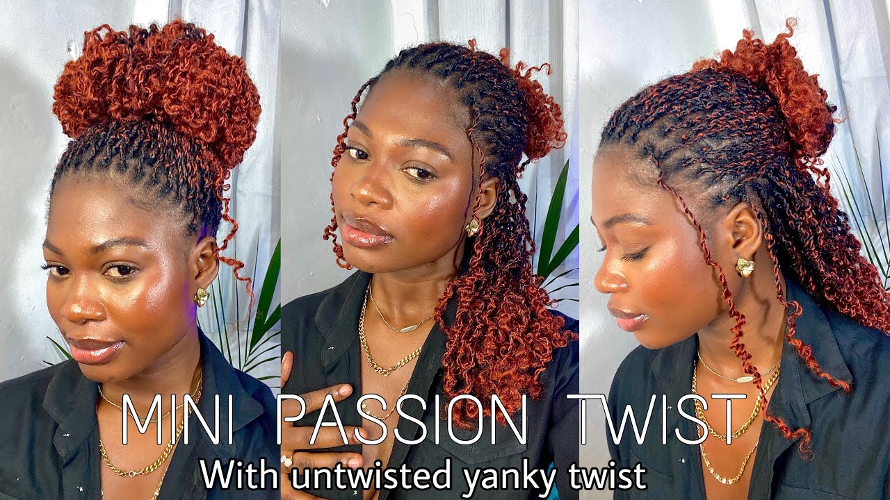 Highly requested : How to make mini/micro spring passion twist using ...