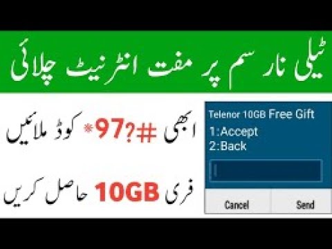 telenor free internet codes 2020 - YouTube