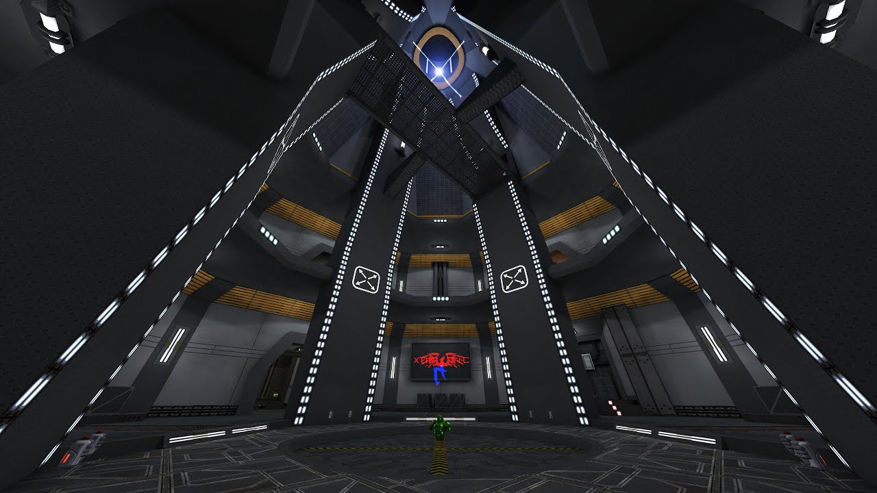 New Xonotic map: Positron Reactor - YouTube
