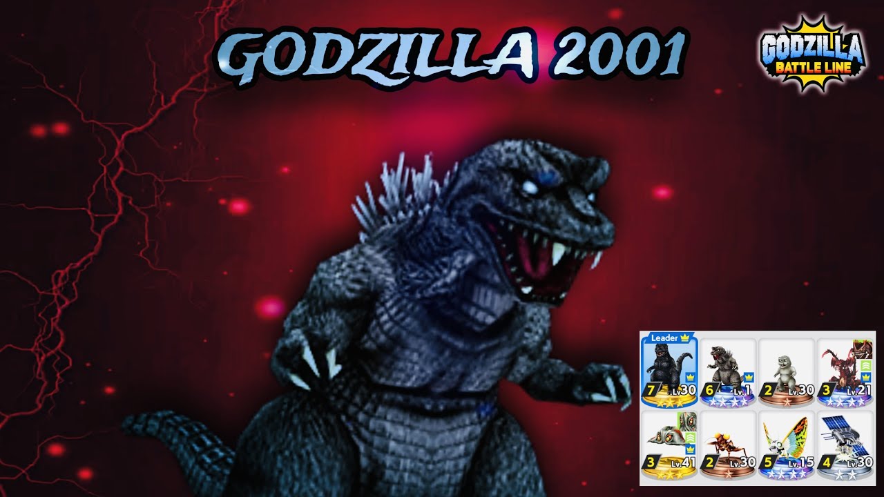 GMK Godzilla 2001 is an Impactful Unit! Godzilla Battle Line Ranked ...