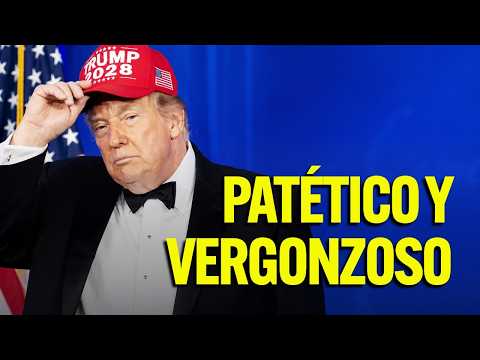 Trump convirtió la Cena de Corresponsales en un espectáculo de baja clase