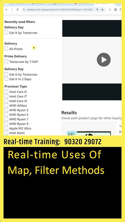 JavaScript Tutorial For Beginners (Real-time Uses Of Array Methods) | Web Development Telugu # ...