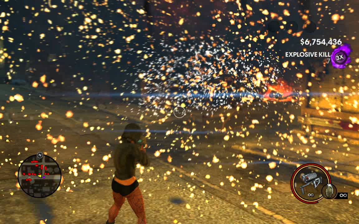 SR3 Airstrike on Zombies - YouTube