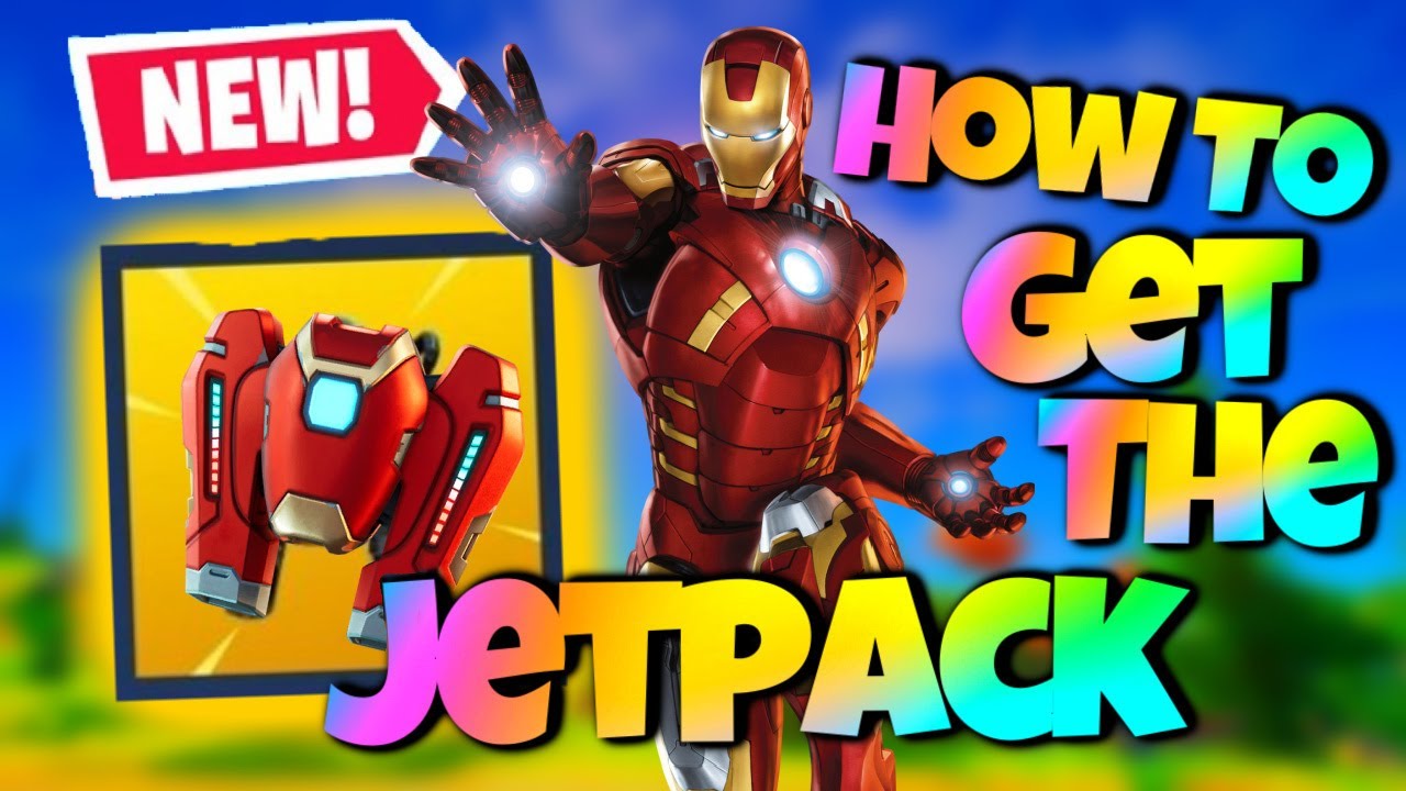 How To GET Stark Industries JETPACK In Fortnite! (Update v14.50 Jetpack ...