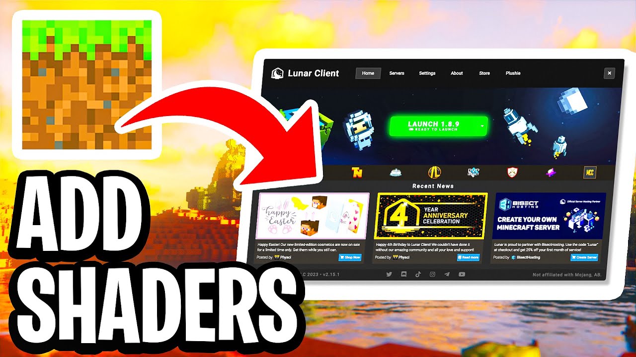How To Add Shaders To Lunar Client - Fastest Guide - YouTube