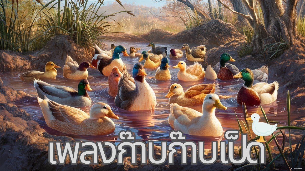 เพลงก็าบก๊าบเป็ด (-Kutshumoto Studio-) - YouTube