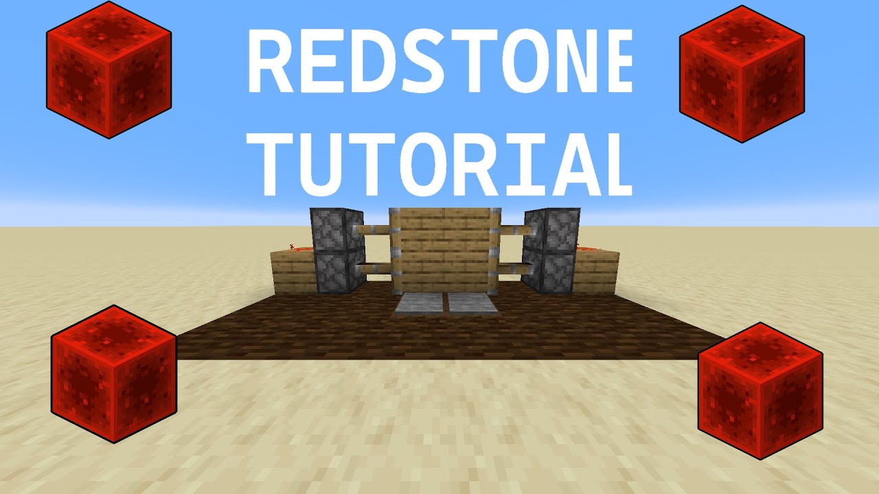 Minecraft 1.19+ Redstone Tutorial - Compact 2x2 Piston Door - YouTube