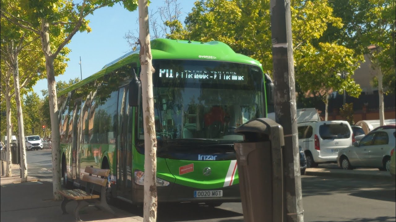 [Urbano Getafe] Línea Pi1 | Getafe Central - P. I. Los Ángeles - P. I. Los Olivos (Circular ...