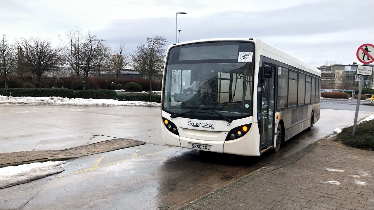 *very nice* Squarepeg ADL Enviro200 SN56 AXJ route 9 - YouTube