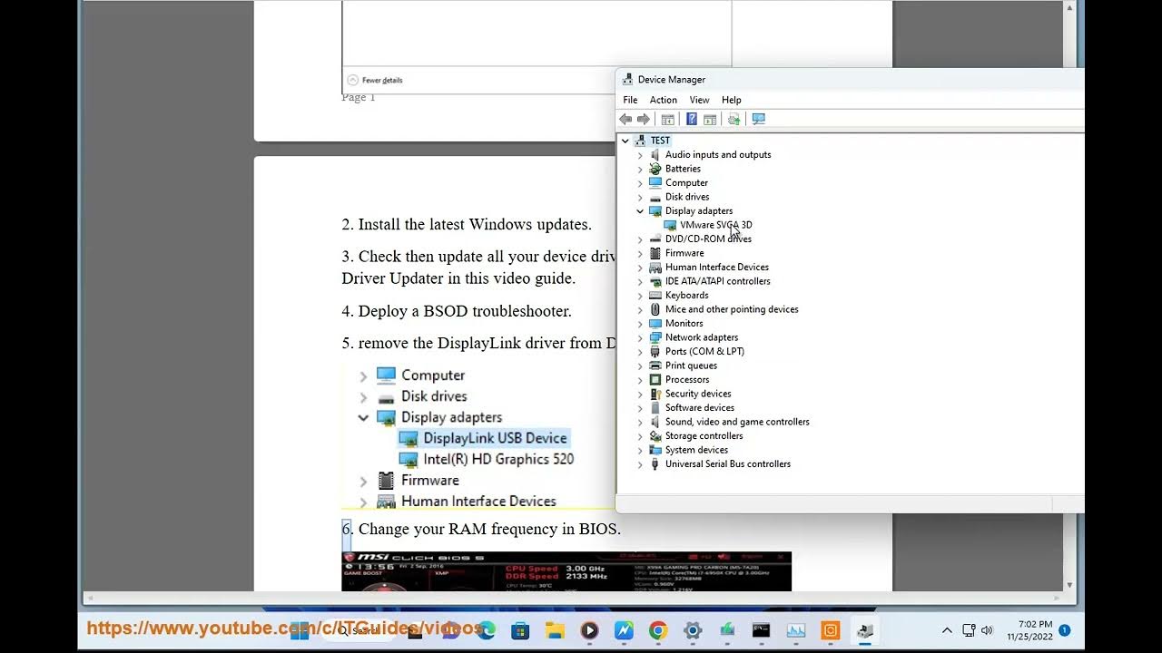 Fix apc_index_mismatch BSOD on Windows - YouTube
