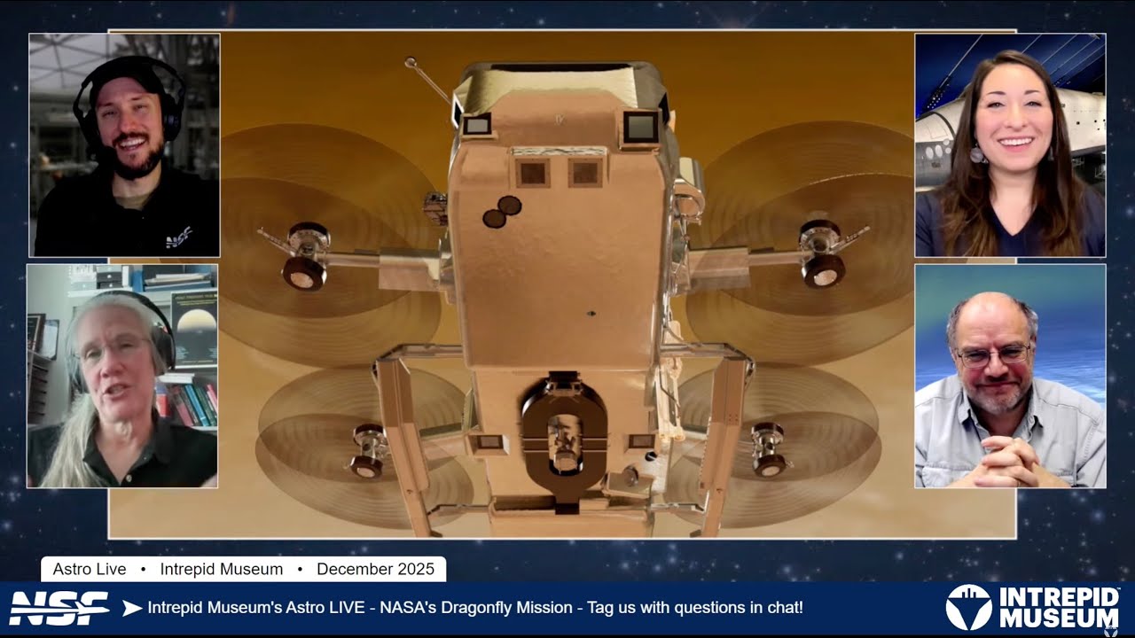 Astro Live (December 14, 2025): Dragonfly - Exploring Saturn's Largest ...